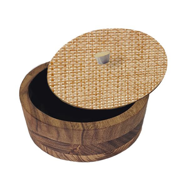 Tortillero Parota – Rattan – Mil Diseños